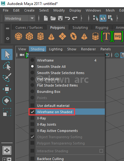 [Maya]常用快捷键和基础操作